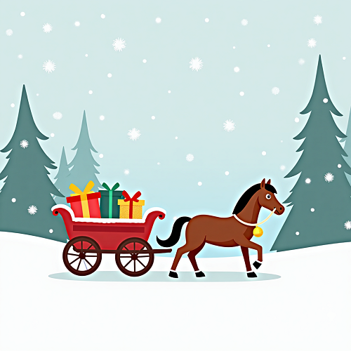 Квест на Новый Год Лошади детям